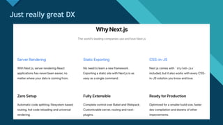 ReactDC Intro to NextJS 9 | PDF