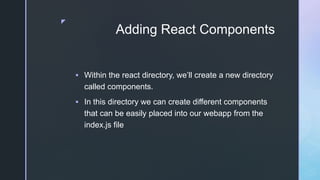 React Django Presentation | PPTX