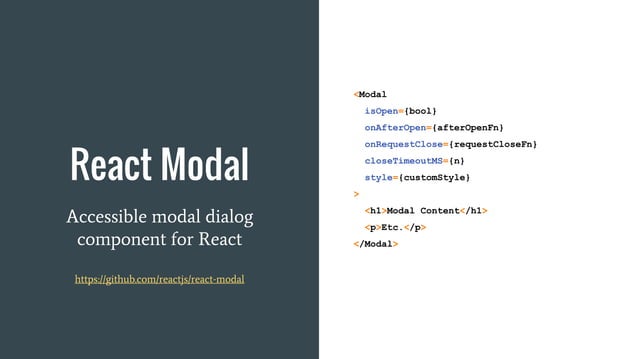 React Ecosystem | PPT | Free Download