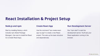 This Is the ppt of How the react js work in the dealy life | PPT