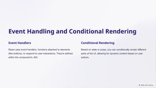 This Is the ppt of How the react js work in the dealy life | PPT