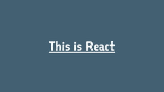 React Fundamentals | PDF