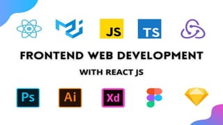 I will develop your frontend in react js | PPT