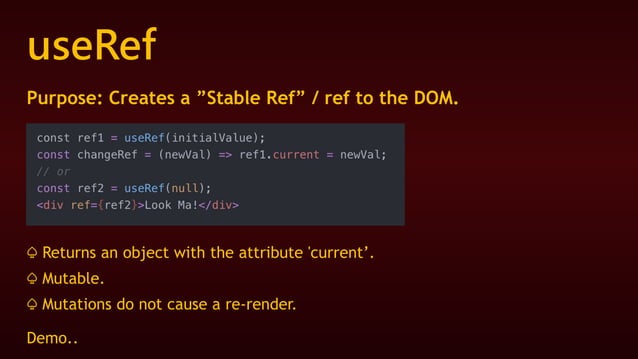 React Hooks | PPTX | Web Development | Internet
