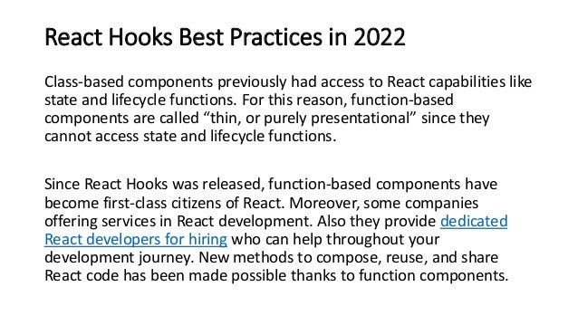 React Hooks Best Practices in 2022.pptx