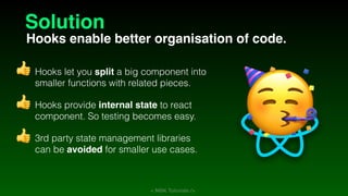 React hooks Episode #1: An introduction. | PPT