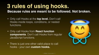 React hooks Episode #1: An introduction. | PPT