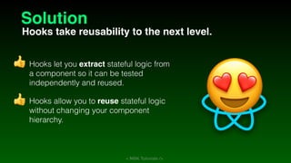 React hooks Episode #1: An introduction. | PPT