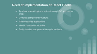 React hooks | PPT