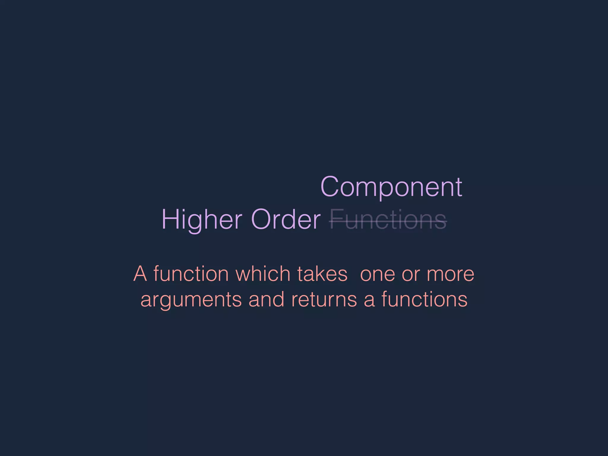 Higher Order Components and Render Props | PPT