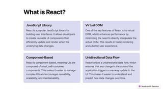 React Interview Question & Answers PDF By ScholarHat | PPT