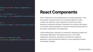 React Interview Question & Answers PDF By ScholarHat | PPT