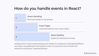 React Interview Questions and Answers by Scholarhat | PDF | Web Development | Internet