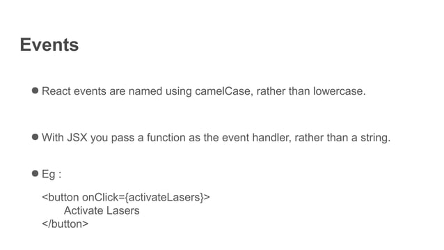 Introduction to ReactJS | ODP