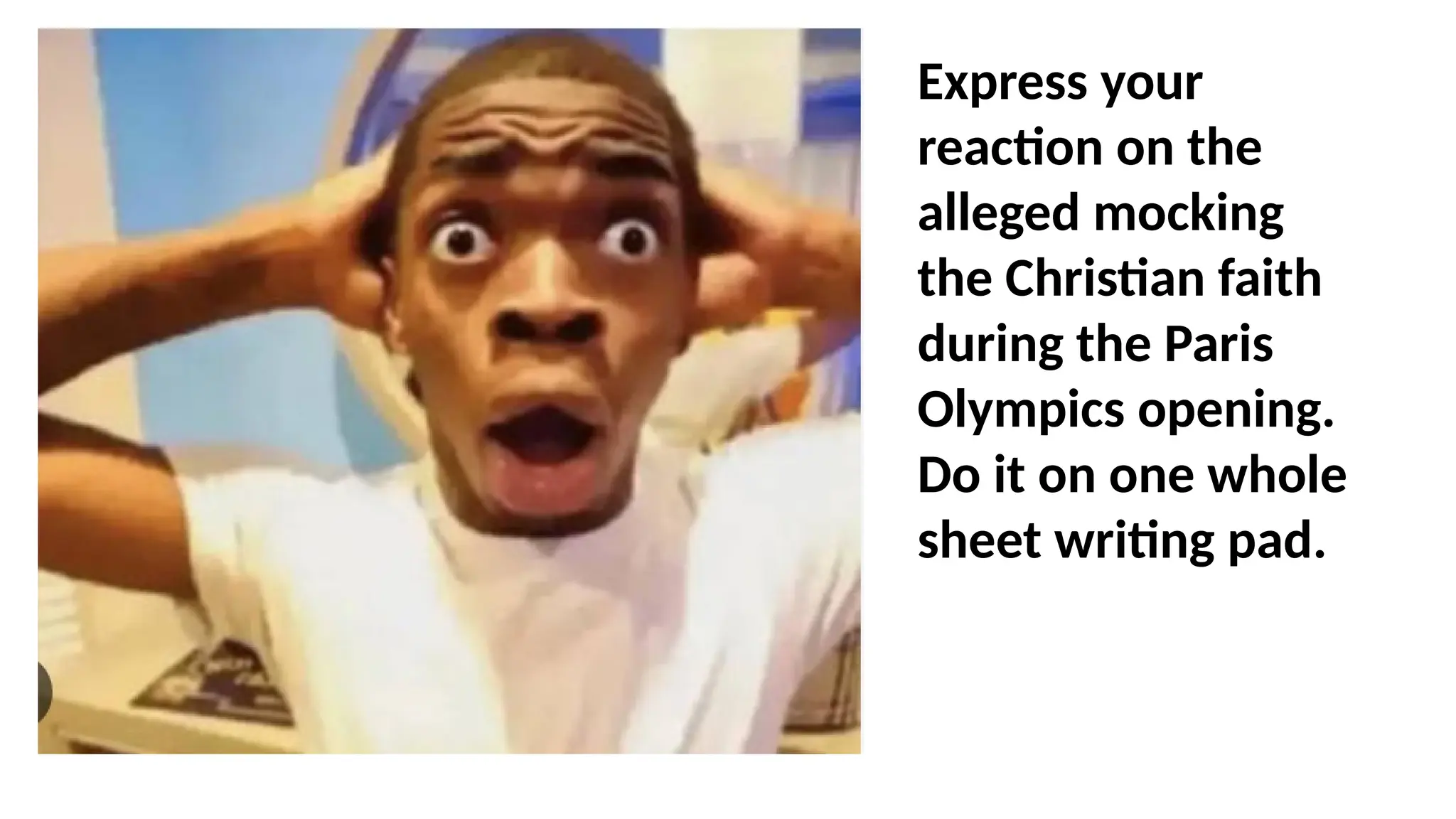 A Funny Face Comic Reaction for drawing reactions.pptx