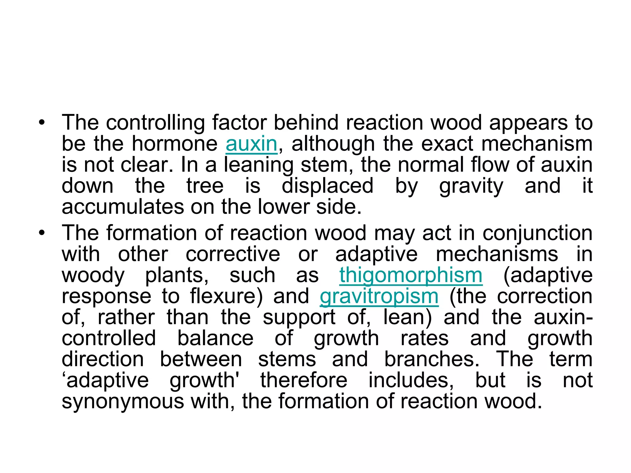 Reaction wood | PPT
