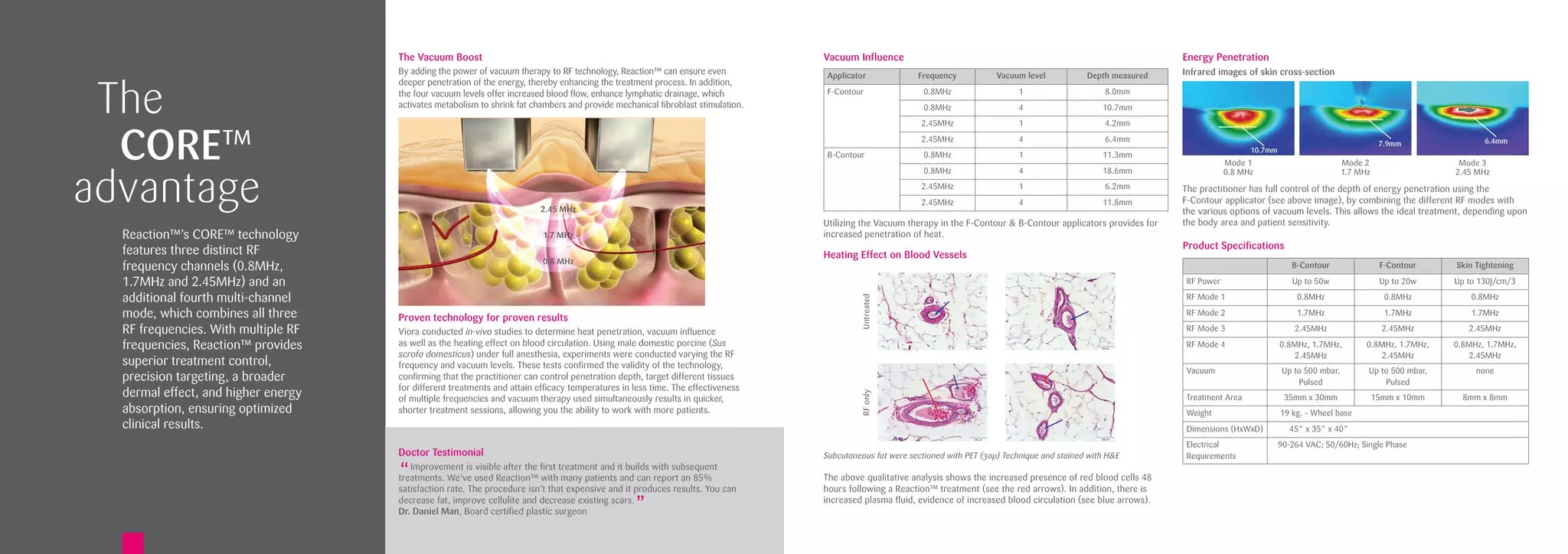 Reaction 8 Page Brochure | PDF