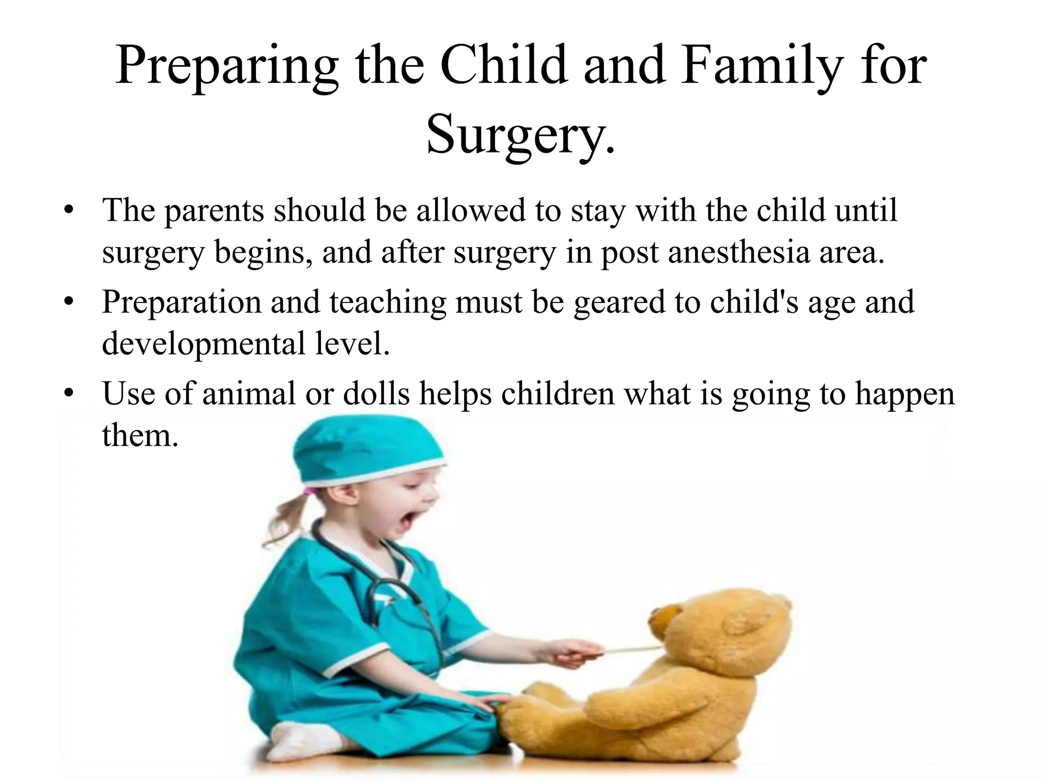 Reaction and care of hospitalized child | PPTX