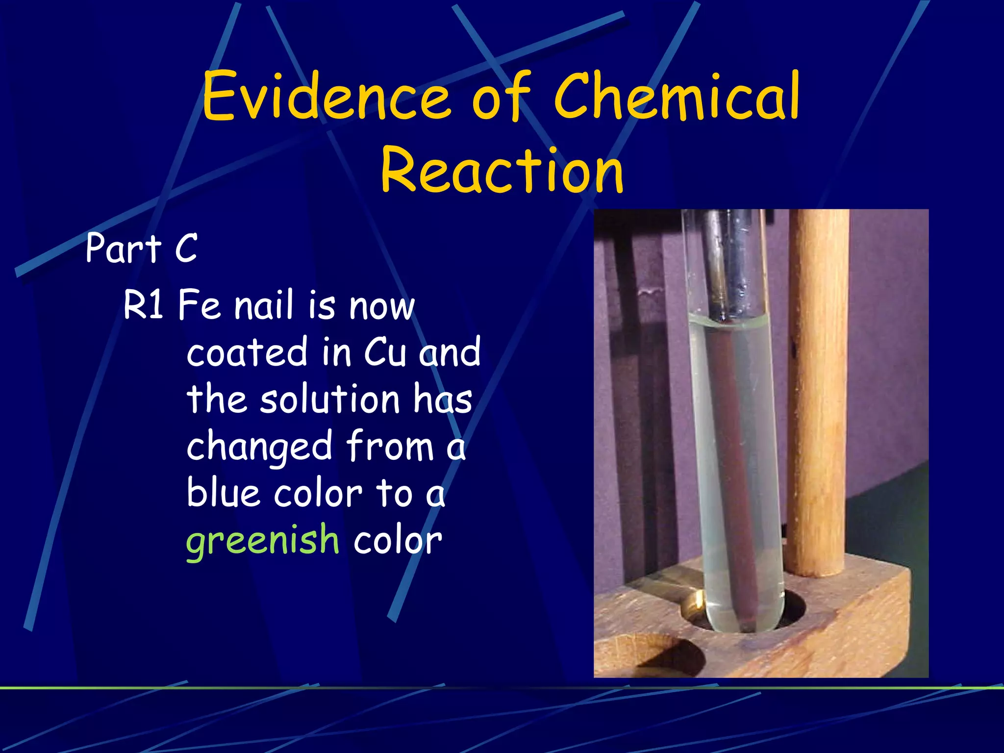 Reaction and equation lab (chemistry) | PPT
