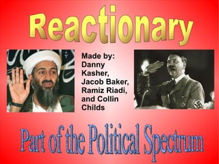Reactionary slide the real one | ODP