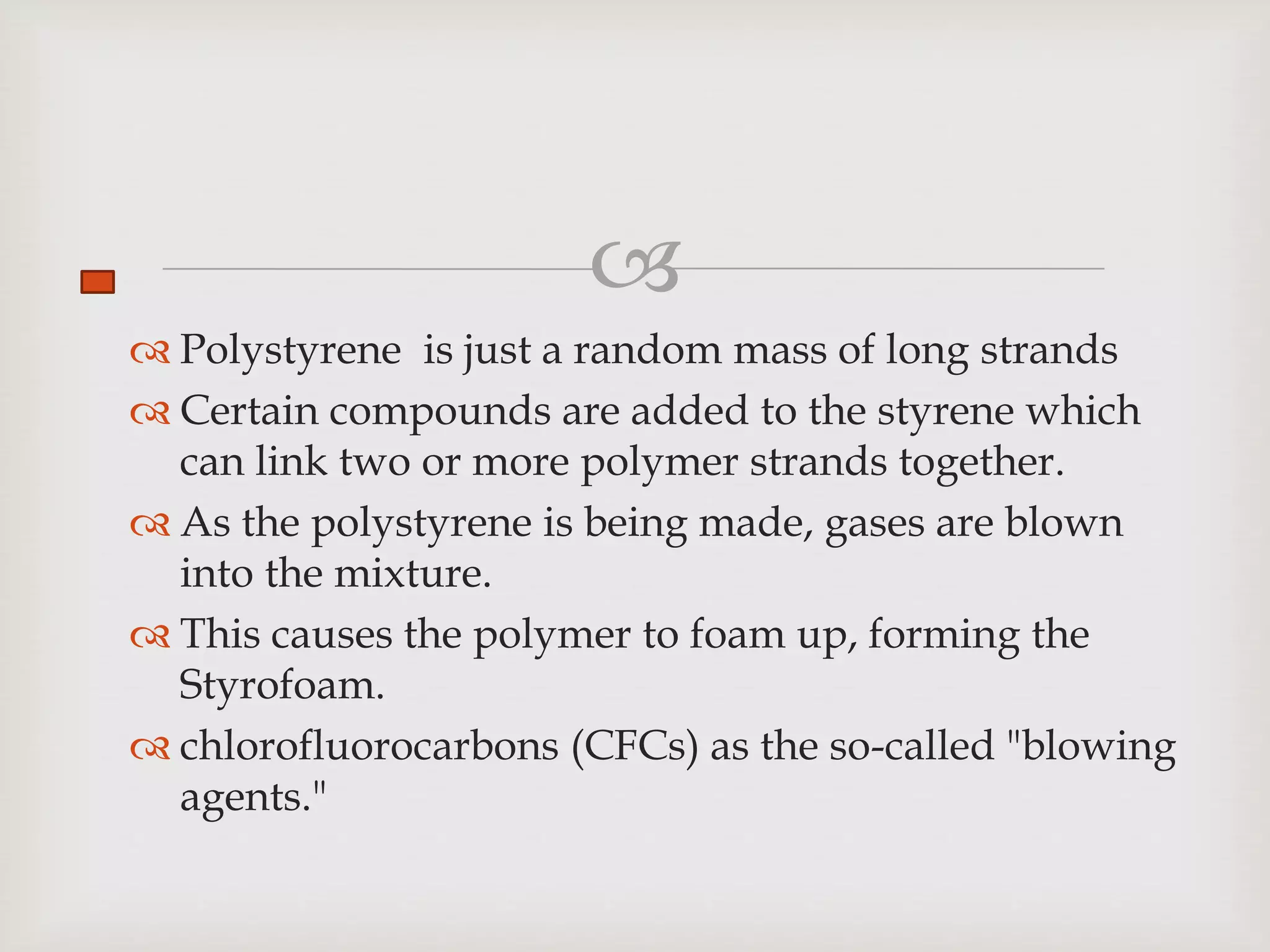 Reaction between Acetone and Styrofoam | PPTX