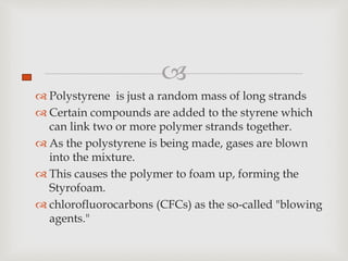Reaction between Acetone and Styrofoam | PPTX