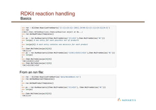 Open-source tools for querying and organizing large reaction databases ...