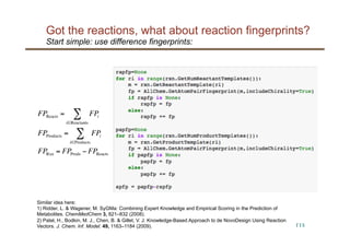 Open-source tools for querying and organizing large reaction databases | PDF