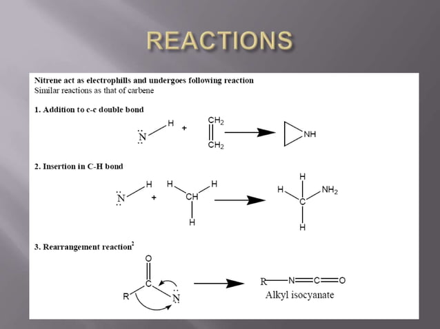Reaction intermediates | PPTX