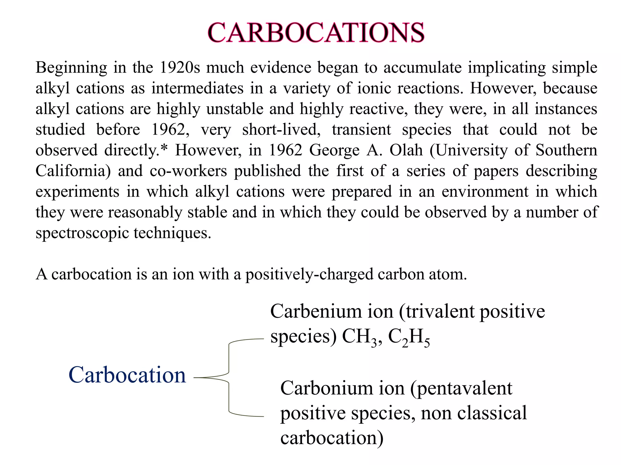 Reaction intermediates | PPTX