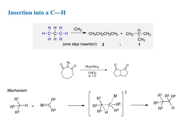 Reaction intermediates | PPTX | Chemistry | Science