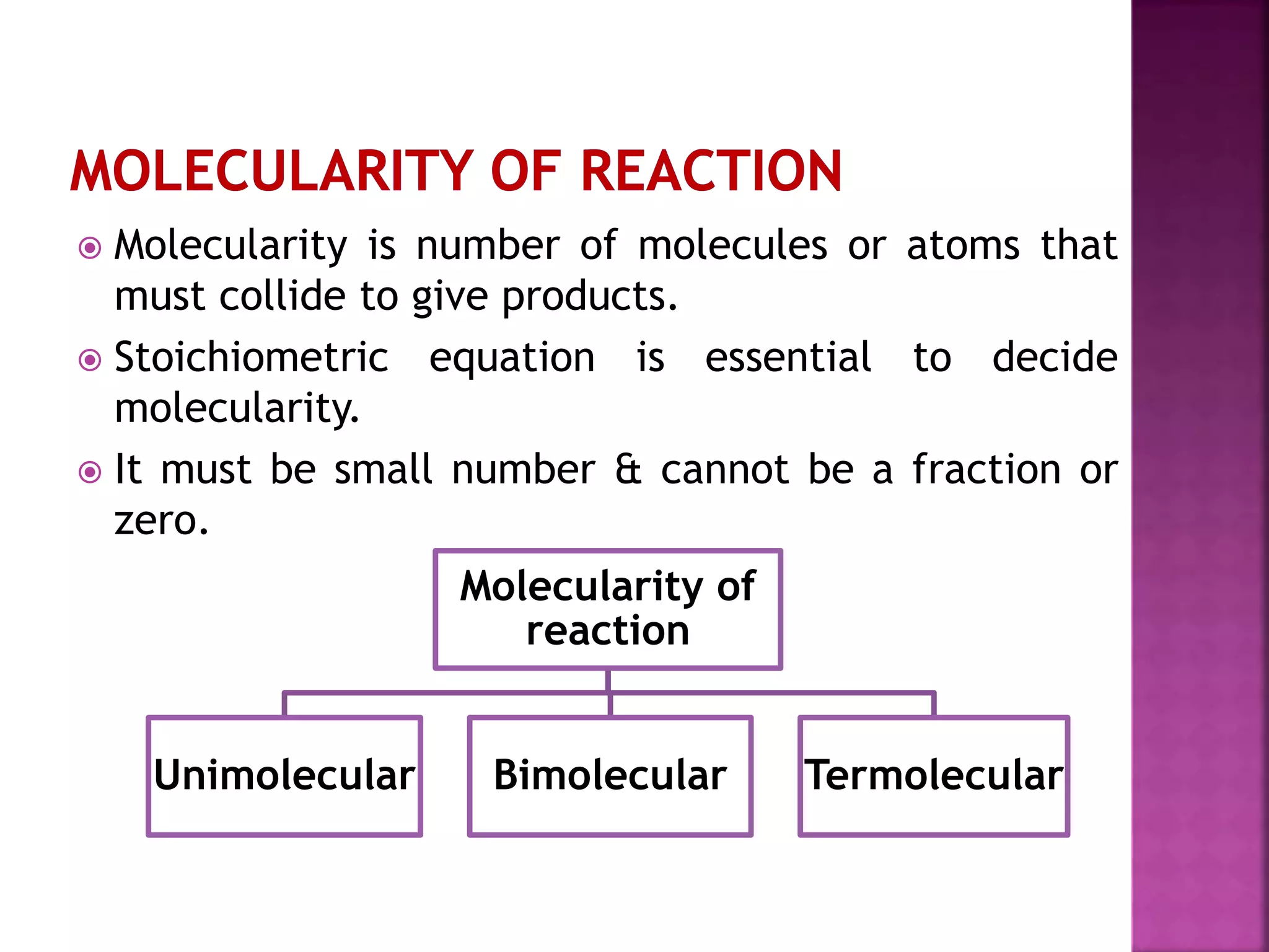 Reaction kinetics | PPTX