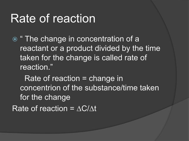 Reaction kinetics,rate determine step.pptx