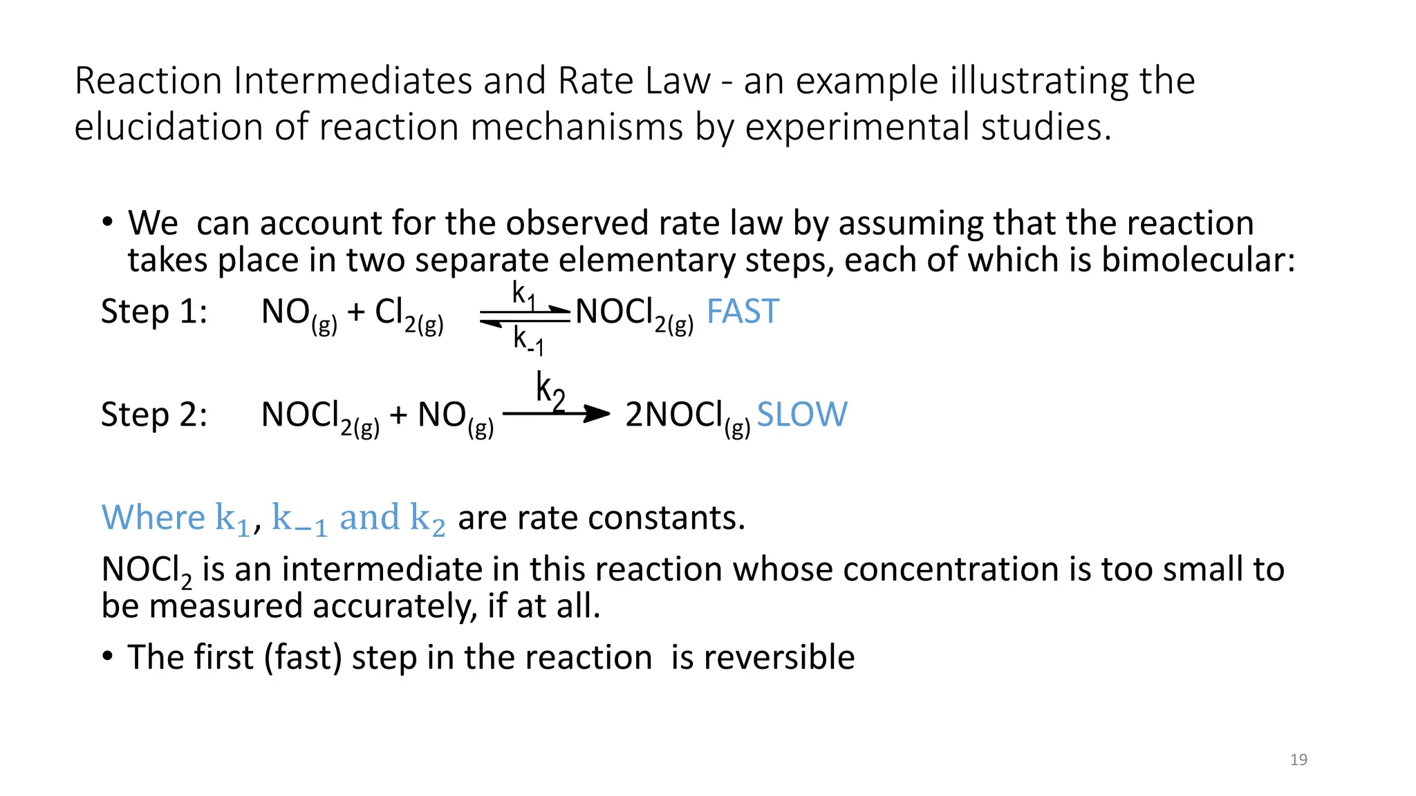 Rate expressions (rate laws) and reaction mechanisms | PDF