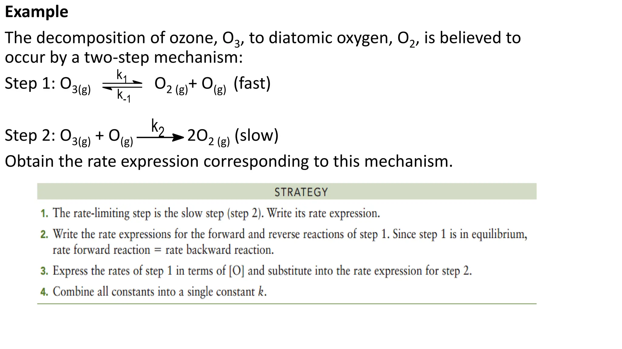 Rate expressions (rate laws) and reaction mechanisms | PDF