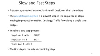 Rate expressions (rate laws) and reaction mechanisms | PDF