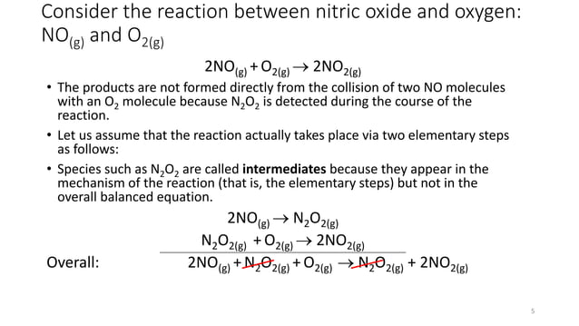 Rate expressions (rate laws) and reaction mechanisms | PDF