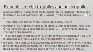 ORGANIC Reaction mechanism ncert class 11 | PPTX