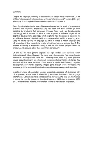 Reaction paper | PDF