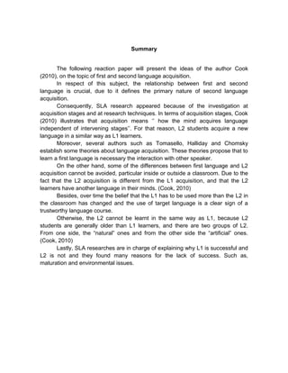 Reaction paper | DOCX