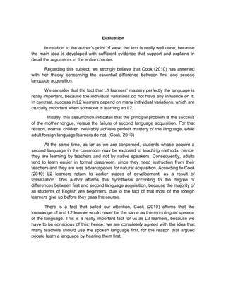 Reaction paper | DOCX | Education