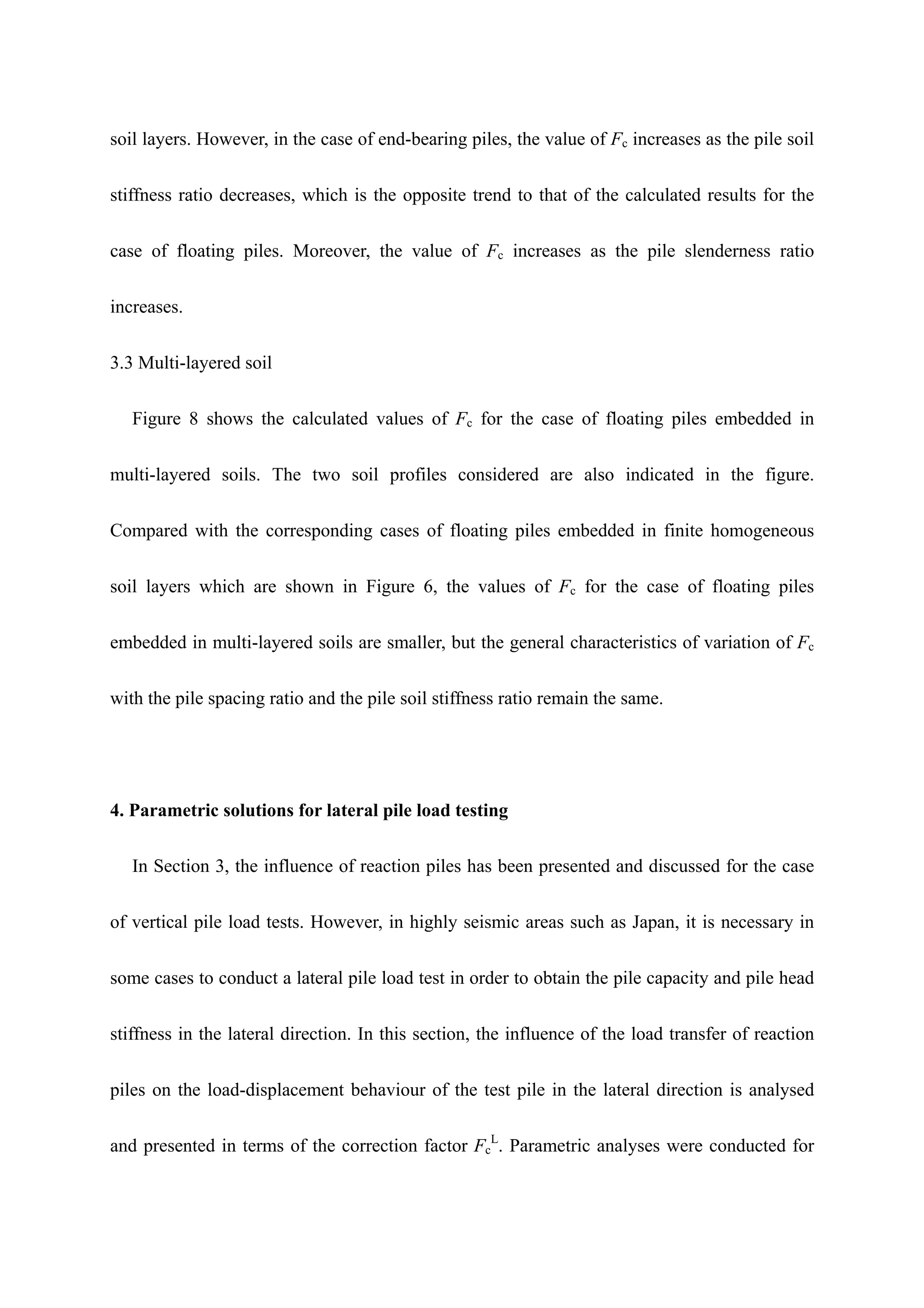 Reaction piling | PDF