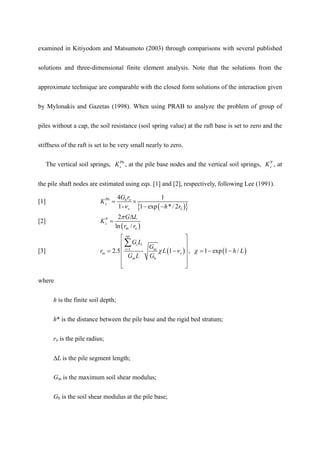Reaction piling | PDF