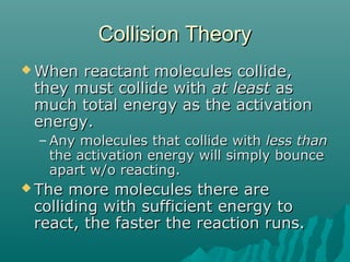 Reaction rates | PPT