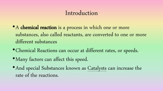 Reaction rates | PPT | Free Download