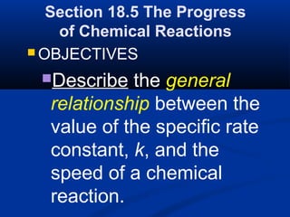 Reaction rates and equilibrium | PPT