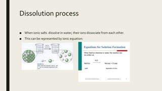 Reactions in aqueous solutions | PPTX