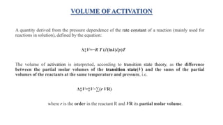 Reactions in solution [ solution kinetics] | PPTX