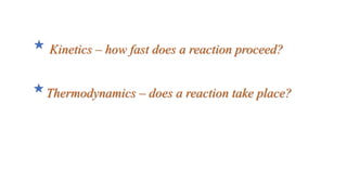 Reactions in solution [ solution kinetics] | PPTX