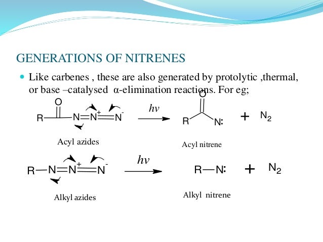 Reactions intermediate
